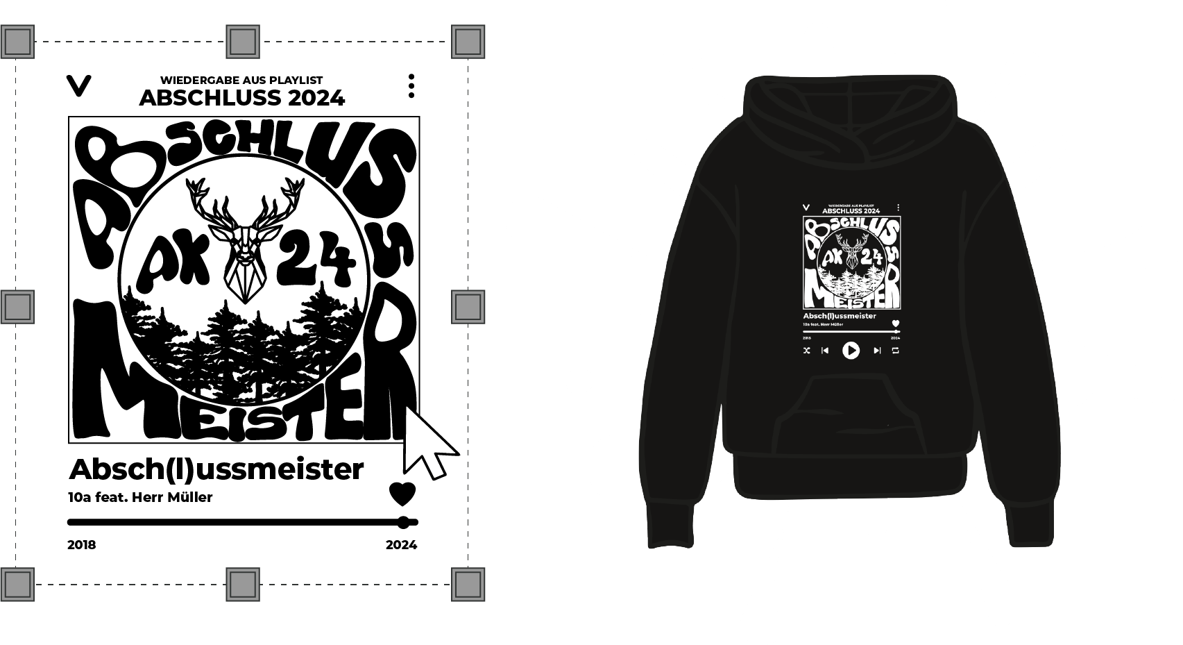 AK Hoodies ® | Ideen und Motive für eure Abi- & Abschlusspullis 2025
