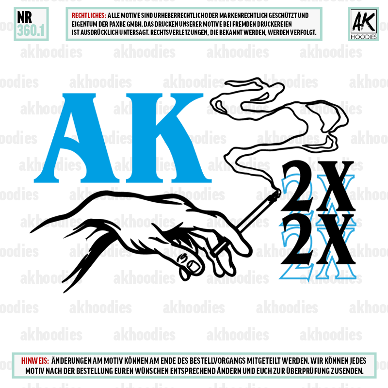 CALM DOWN ABSCHLUSS 360.1 AK Abschluss-Pullis Abi-Pullis & Shirts