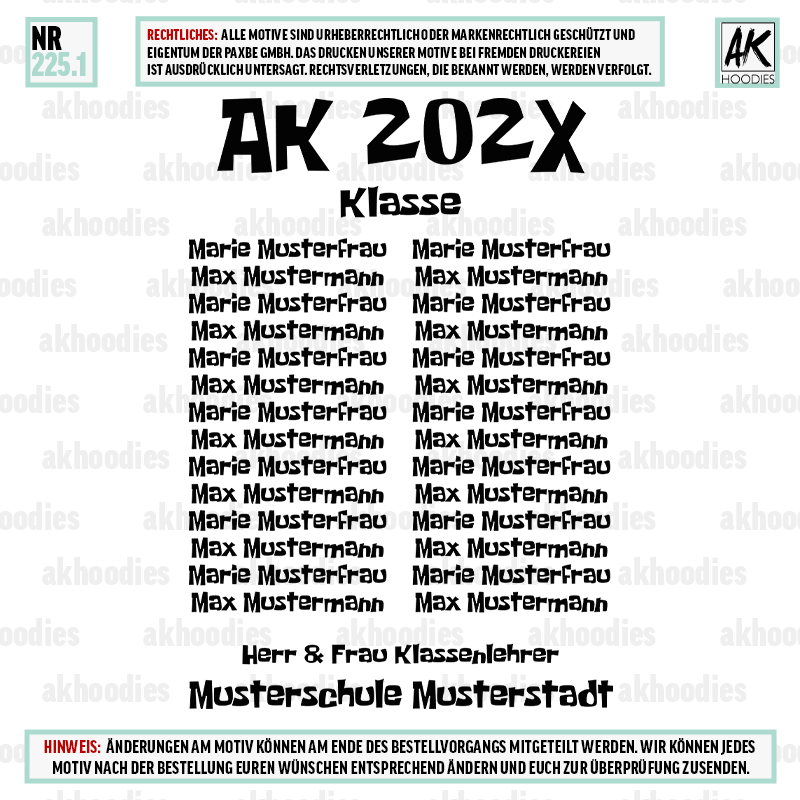 SPONGEBOB SCHWAMMKOPF PATRICK 225.1 AK Abschluss-Pullis Abi-Pullis & Shirts