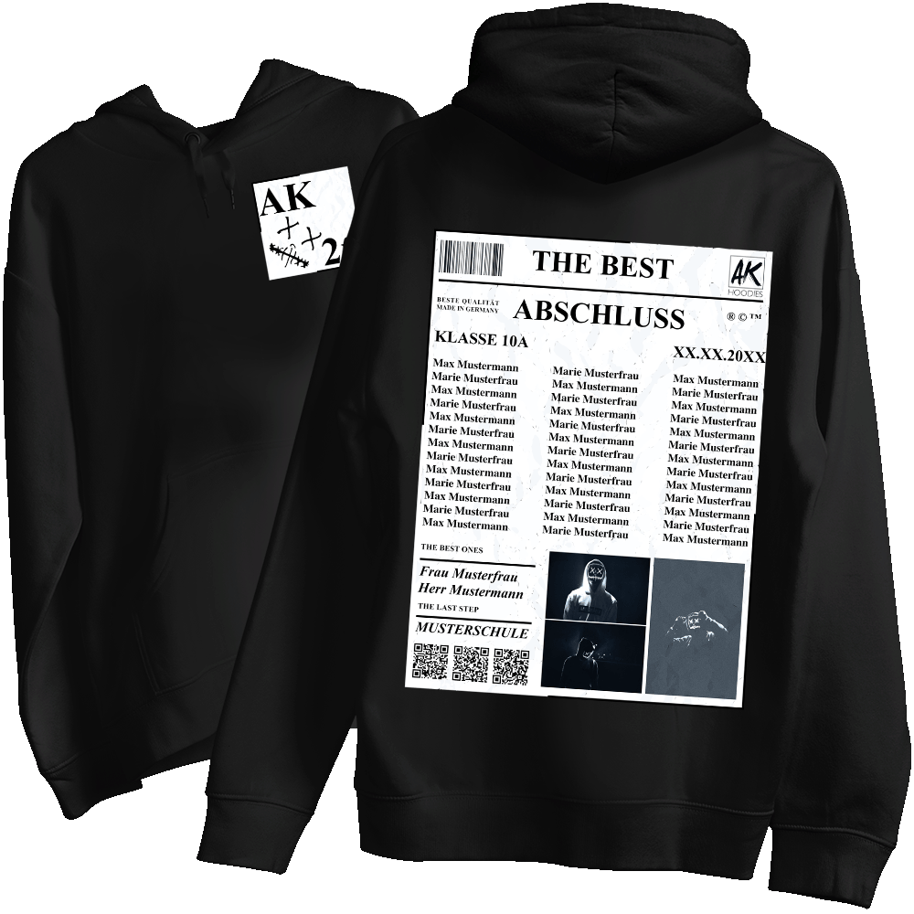THE BEST ABSCHLUSS ZEITUNG 701.1 AK Abschluss-Pullis Abi-Pullis & Shirts